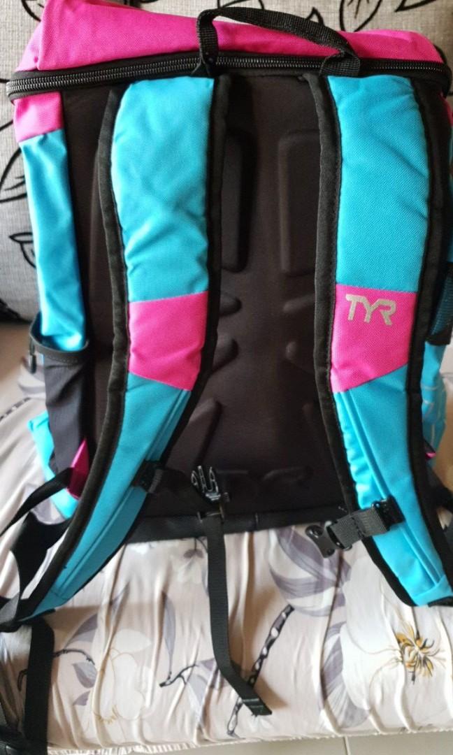 TYR Pink Alliance 30L Backpack, Men's Fashion, Activewear on Carousell