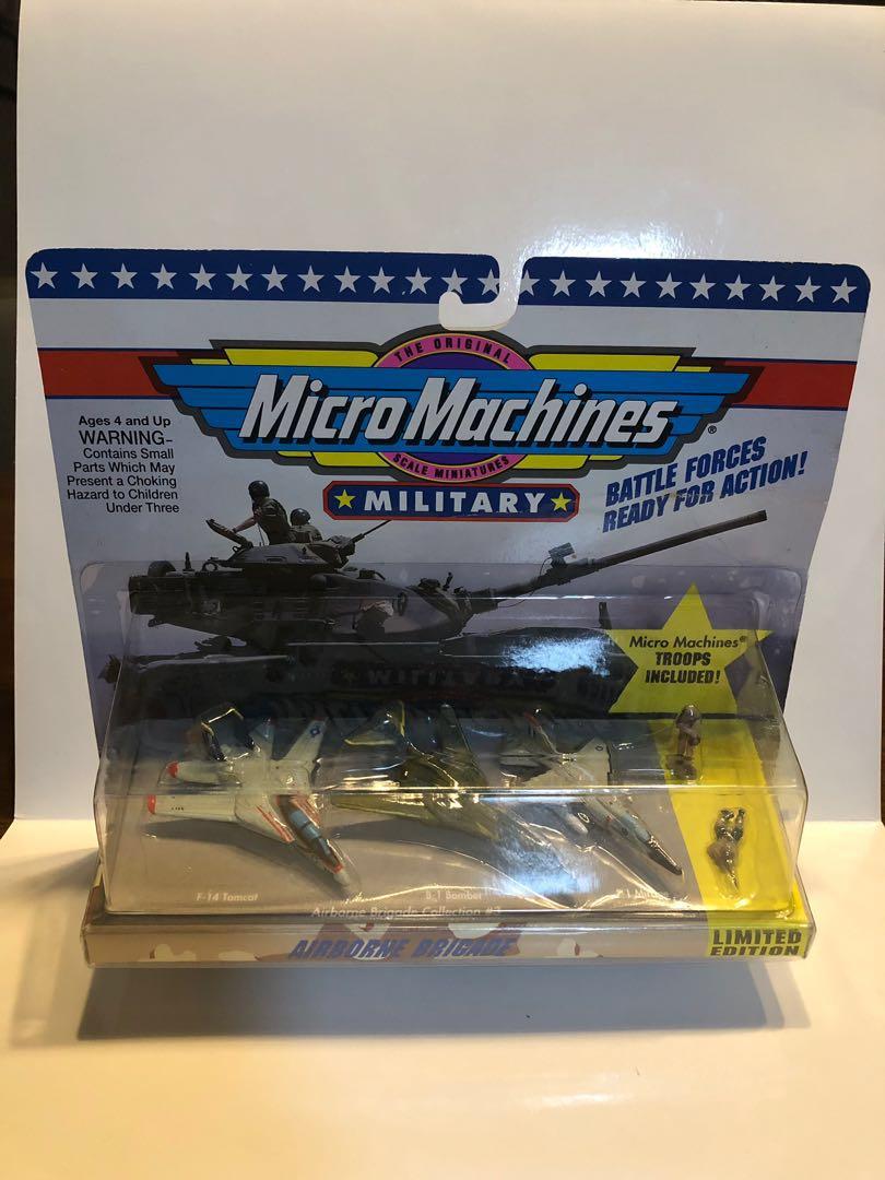 Vintage Micro Machines Military (Galoob) Airbourne Brigade Collection ...