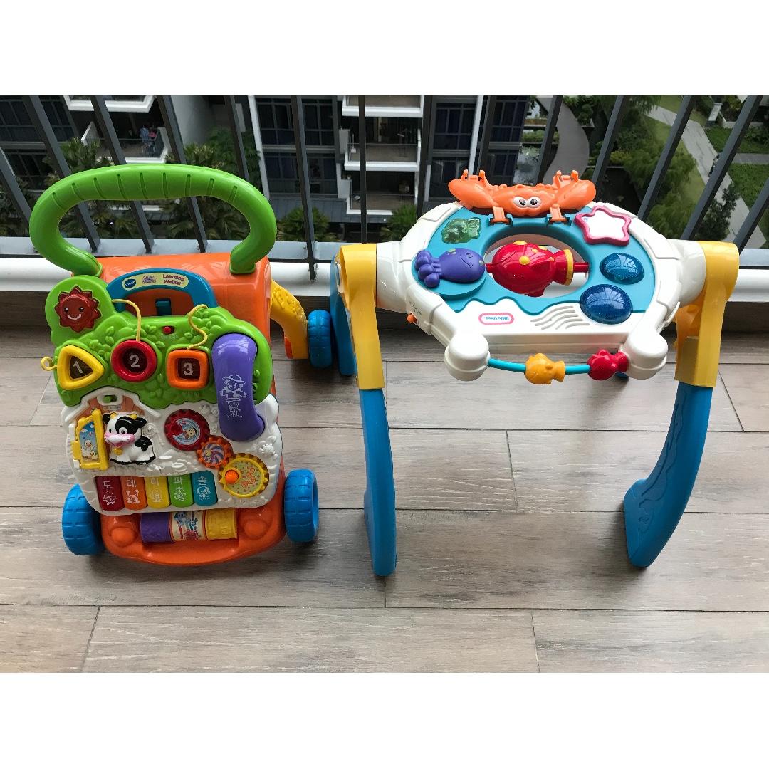 Vtech walker and learning table, Babies & Kids, Baby Nursery & Kids ...