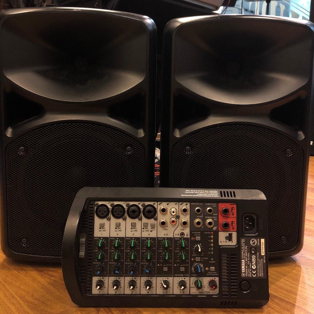 Yamaha Stagepas 400i Portable PA System, Everything Else on Carousell