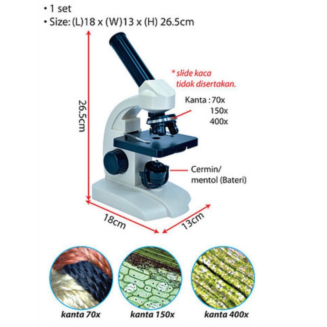 Basic Microscope (70x/150x/400x), Everything Else, Others on Carousell