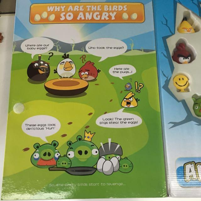 Brand New Angry Bird Table Game Toy Set, Hobbies & Toys, Toys & Games ...
