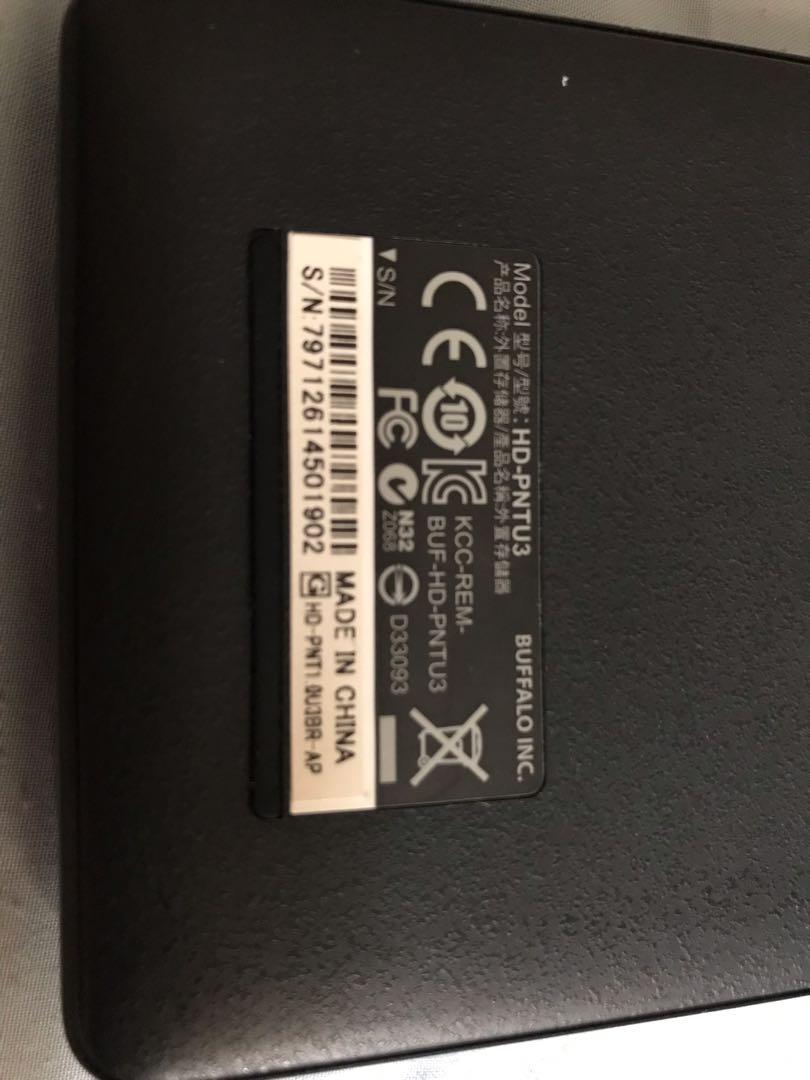 Buffalo MiniStation Plus 500 GB USB 3.0 Portable Hard Drive - HD ...