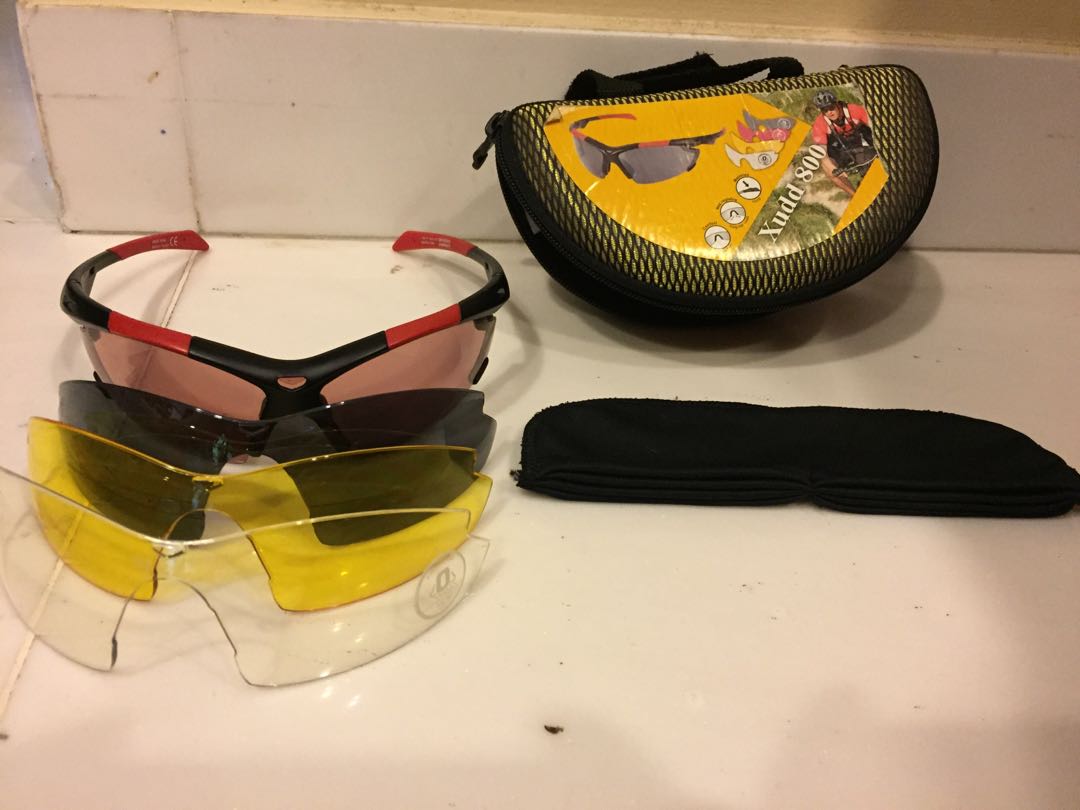 Decathlon Creation Xudd 800 Bicycle Glasses 4 color lens, Bicycles ...