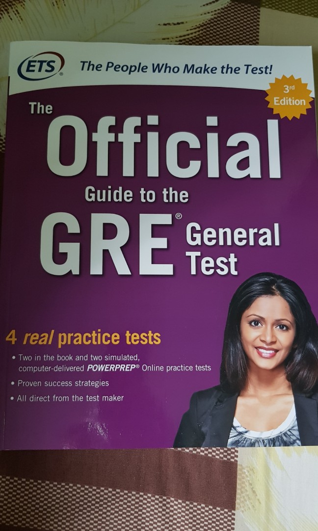 ETS The official Guide to the GRE General Test 3rd edition (latest ...