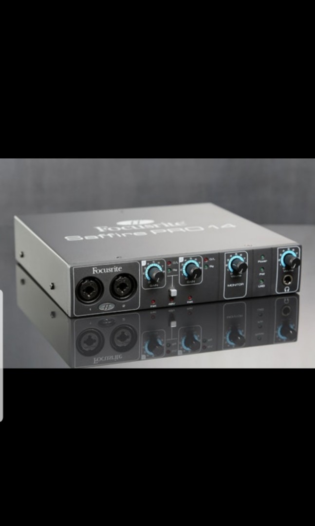 Focusrite Saffire Pro 14, Audio, Portable Audio Accessories on Carousell