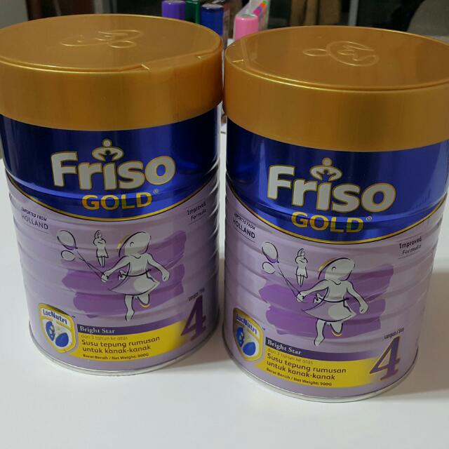 Friso Milk Step 4 (900g), Babies & Kids, Nursing & Feeding, Weaning ...