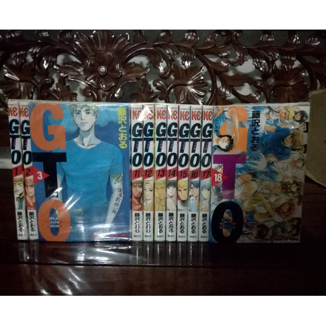 GTO Japanese MANGA COMICS, Hobbies & Toys, Books & Magazines, Comics ...