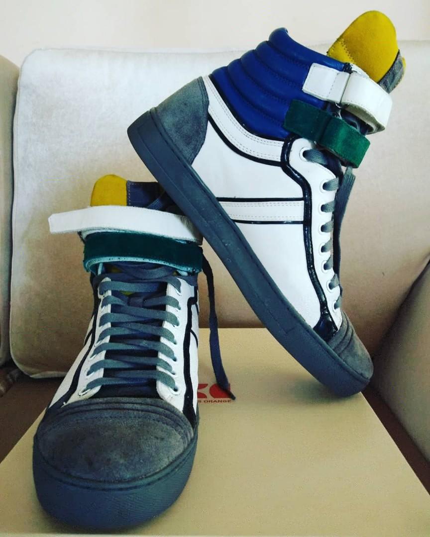 Hugo Boss High Cut Sneakers, Men's Fashion, Footwear, Sneakers on Carousell