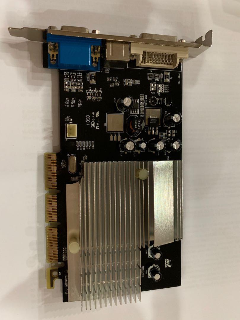 inno3D FX5200-8X 64Bit W/128MB CRT DVI TVI- 5200-F3E3V Display Card ...