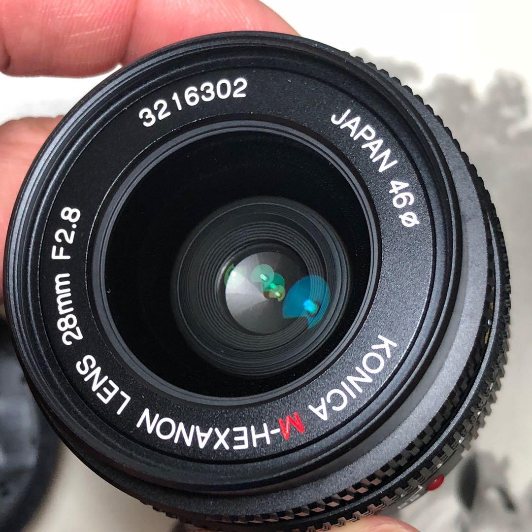 Konica Hexanon 28mm F2.8 M mount, Photography, Lens & Kits on Carousell