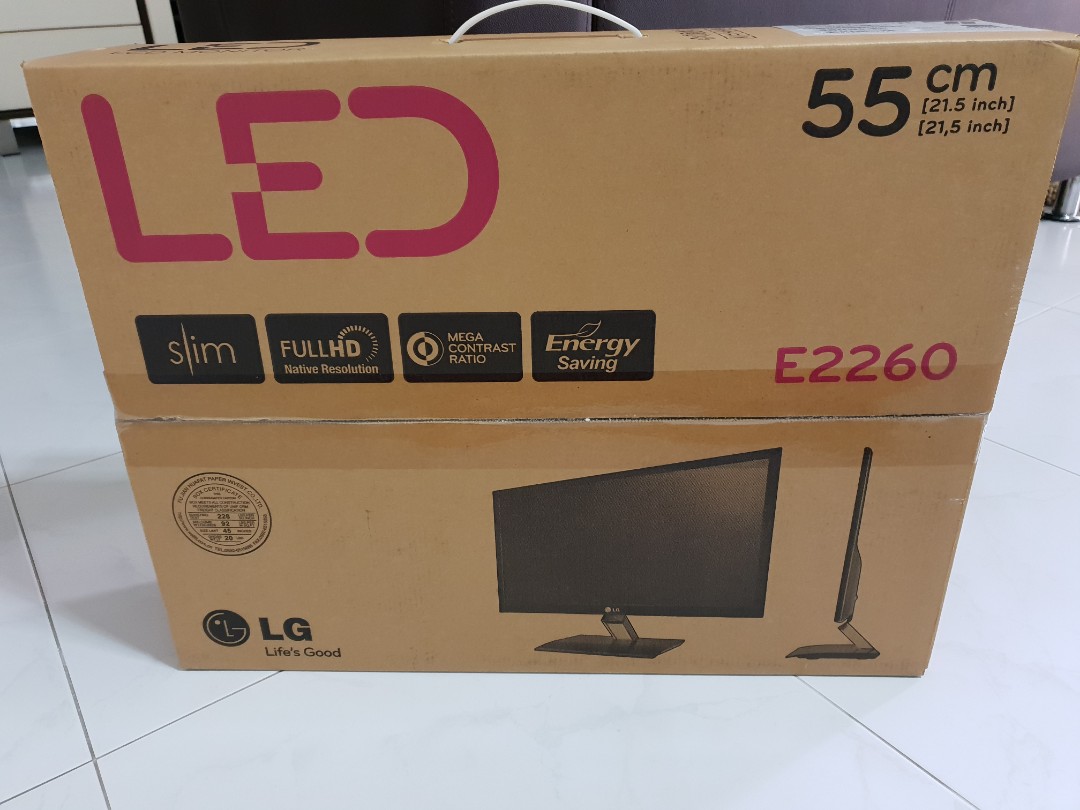 LG Flatron E2260 21.5" Monitor (Used with Extra Care!), Electronics ...