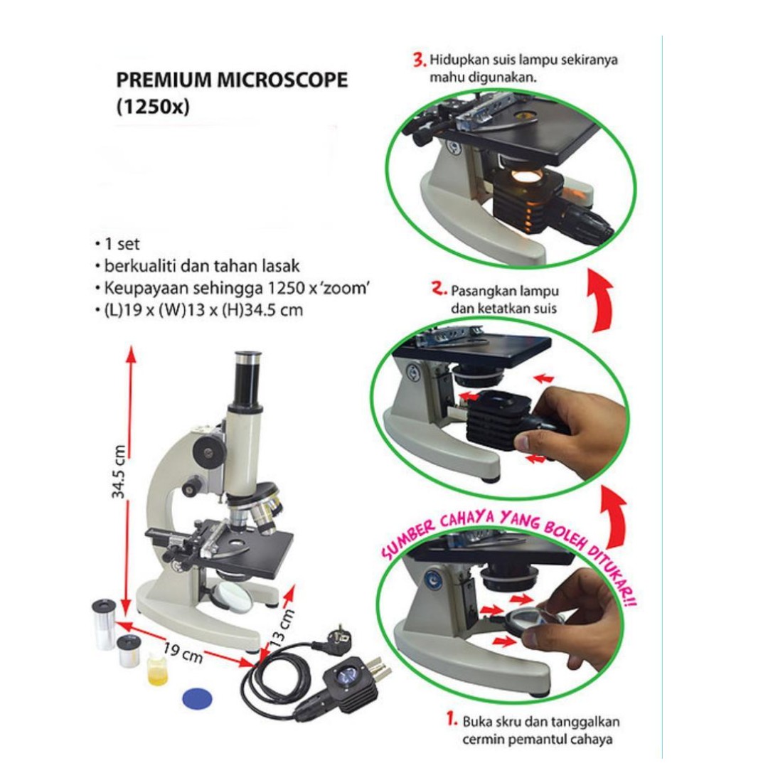 Premium Microscope (1250x), Everything Else, Others on Carousell