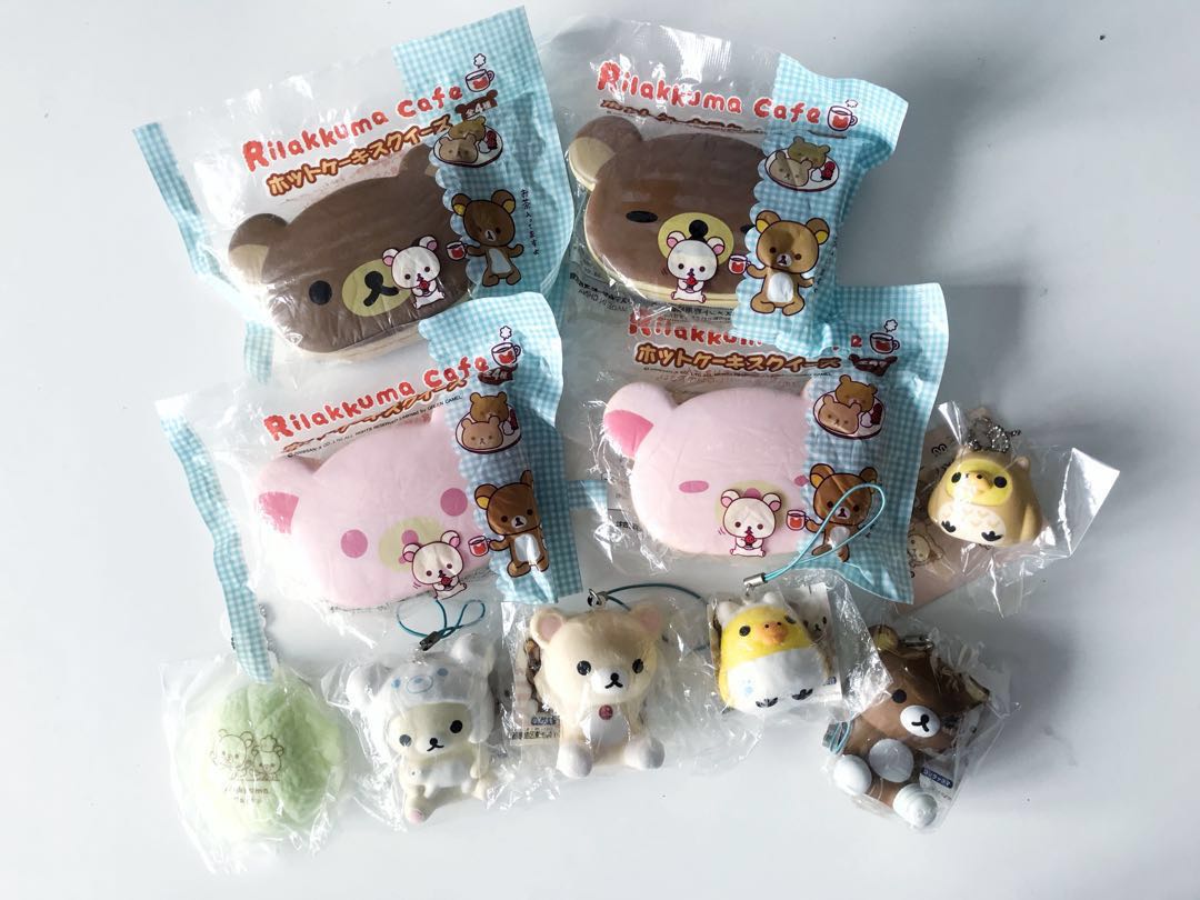 rilakkuma squishies, Hobbies & Toys, Toys & Games on Carousell