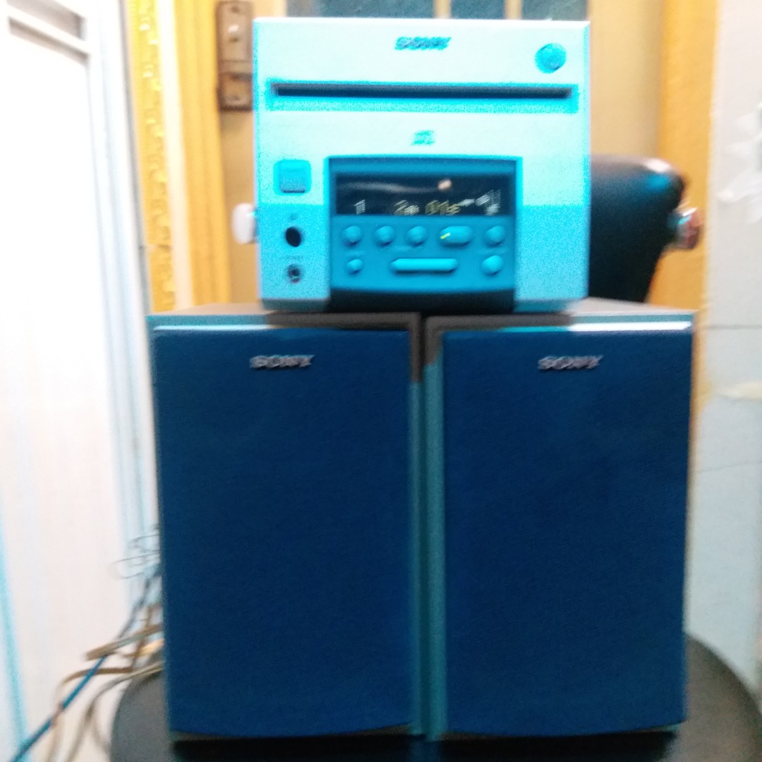 SONY COMPACT DISC RECEIVER MODEL:HCD-101 100%WORK, 音響器材, 可攜式音響設備 ...