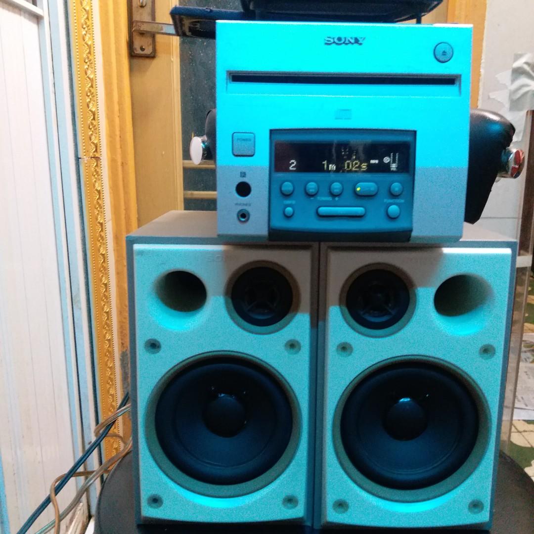 SONY COMPACT DISC RECEIVER MODEL:HCD-101 100%WORK, 音響器材, 可攜式音響設備 ...