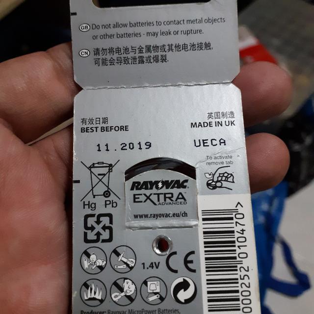 675 Battery Replacement Of Old PX675 Mercury Battery, Photography ...