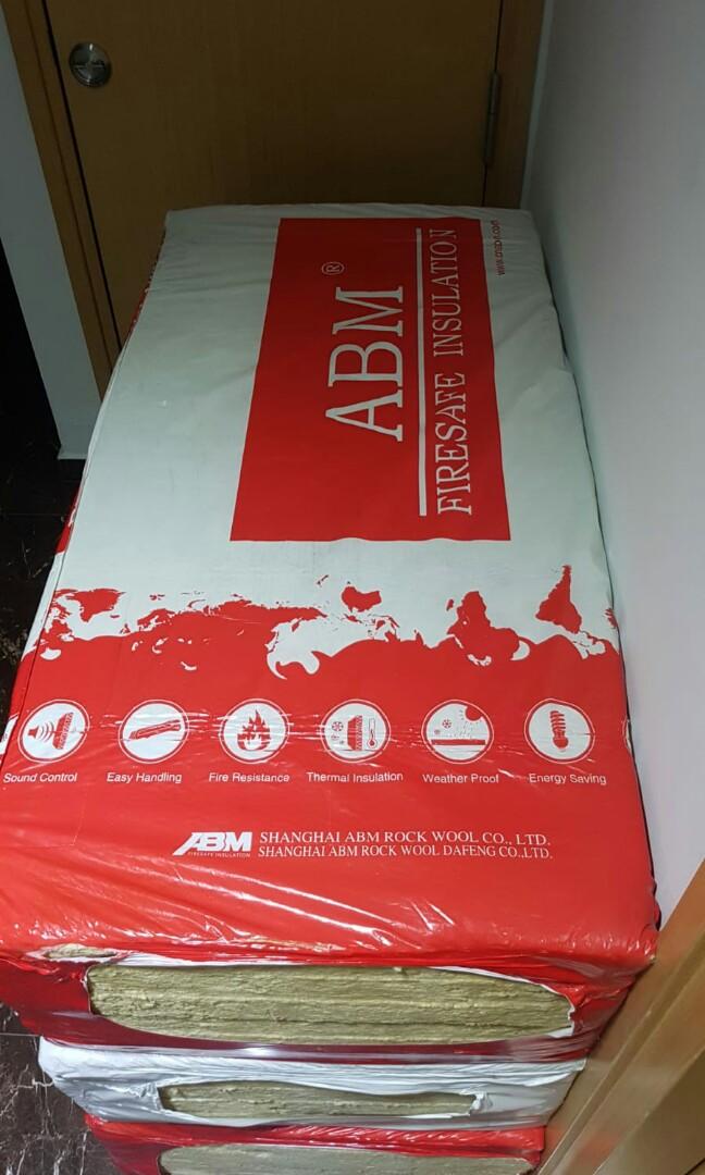 ABM Firesafe sound Insulation Rock Wool, Everything Else on Carousell