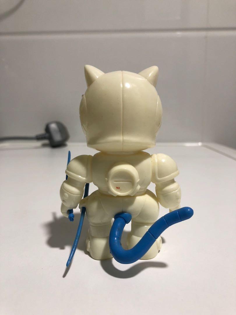 Bandai 功夫黨貓 懷舊 搪膠 popy sofubi, 興趣及遊戲, 玩具 & 遊戲類 - Carousell