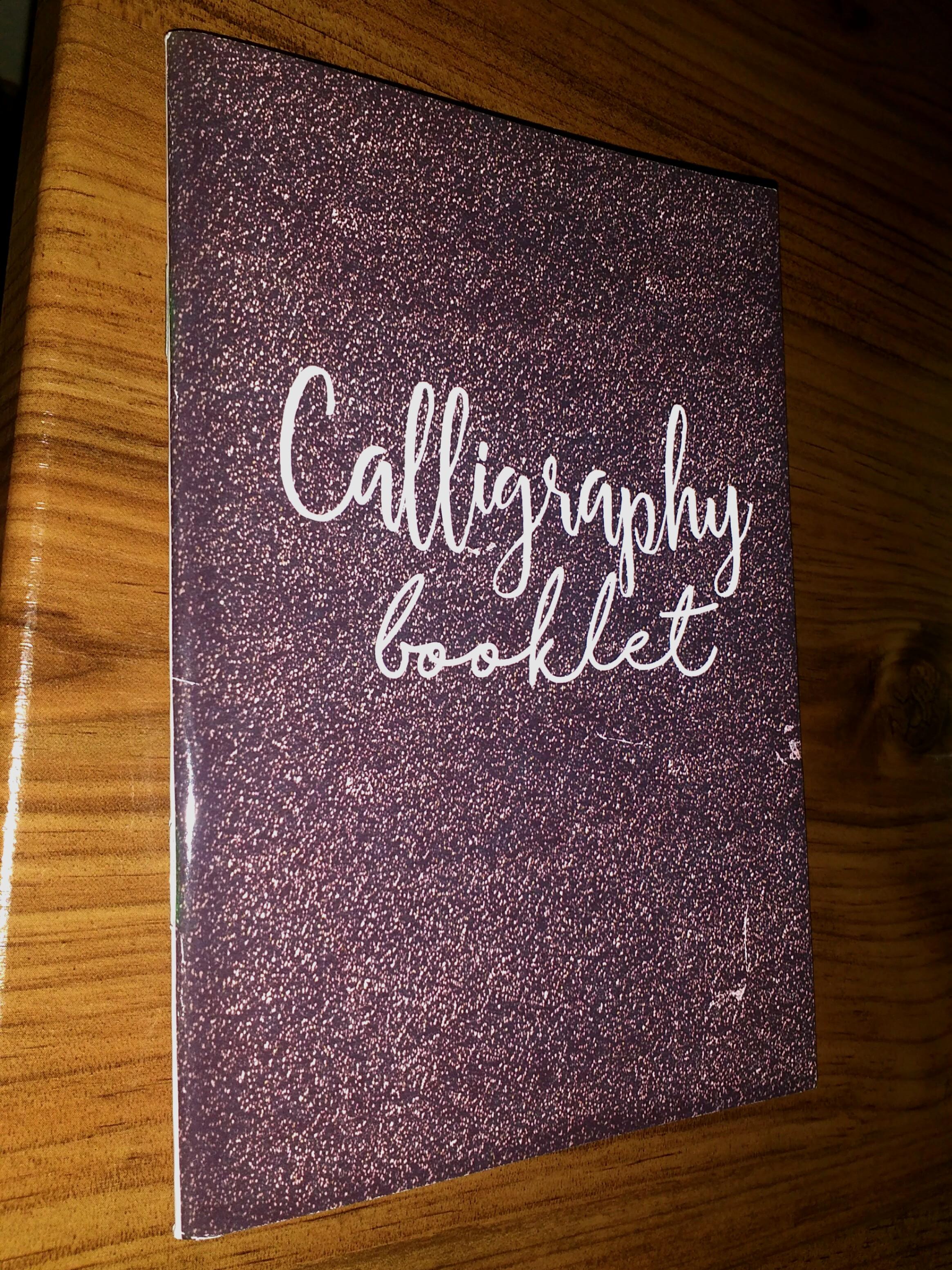 Calligraphy Practice Booklet, Hobbies & Toys, Stationary & Craft, Craft ...