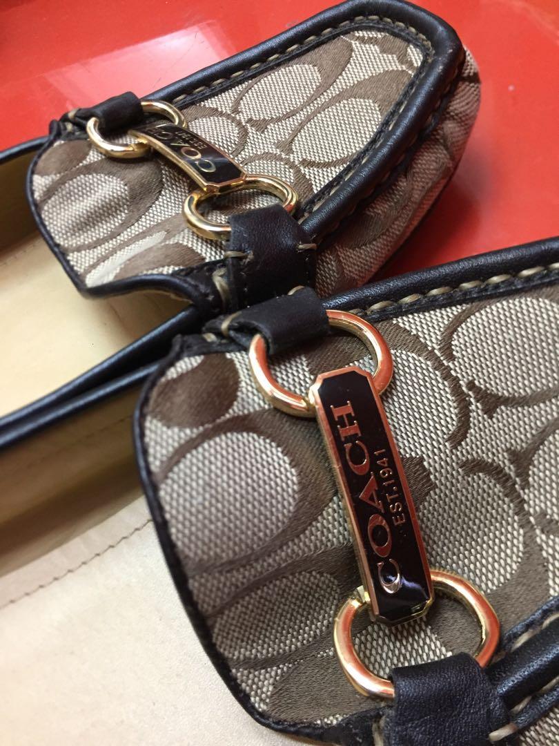 COACH DRIVING SHOES (ORIGINAL), Women's Fashion, Footwear, Sneakers on ...