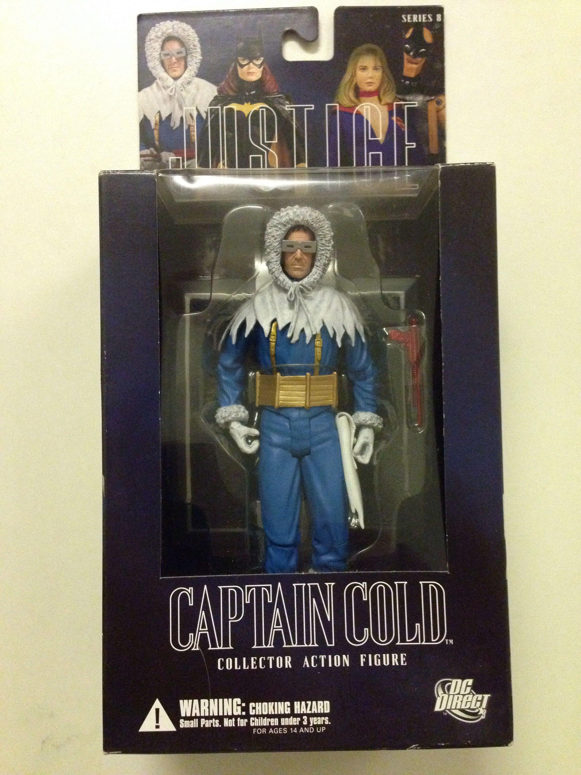 DC Direct Captain Cold Alex Ross Justice Series 8 action figure MISB ...
