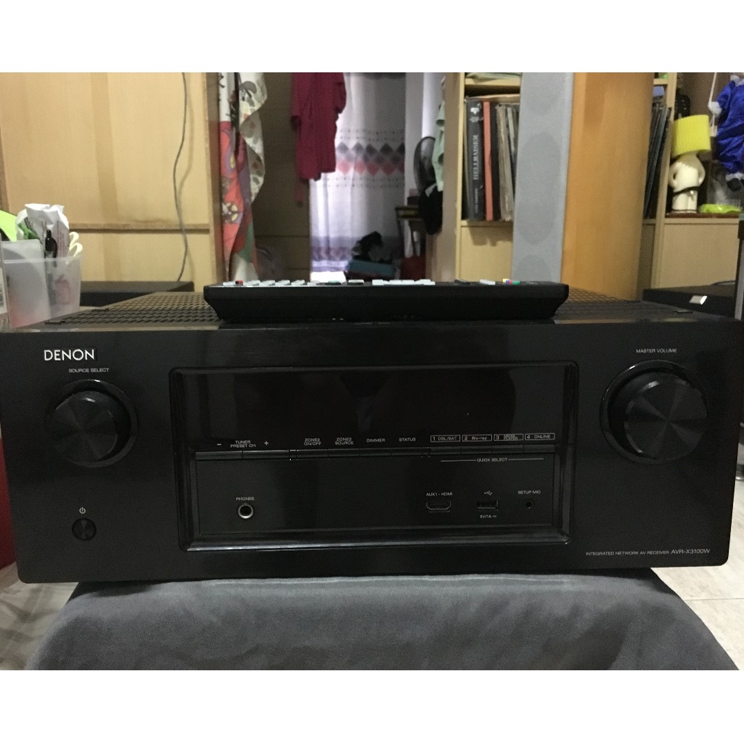 Denon AVR-X3100W 7.2 Channel Full 4K Ultra HD AV Receiver with ...