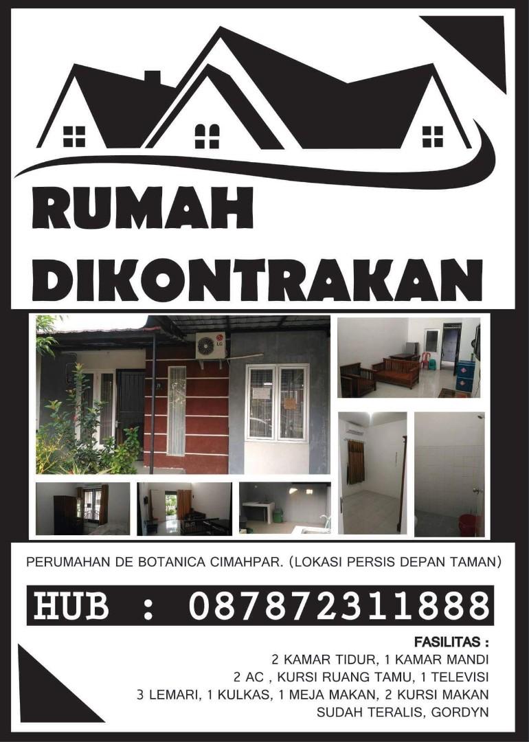 Dikontrakan rumah de botanica, Properti, Rental di Carousell