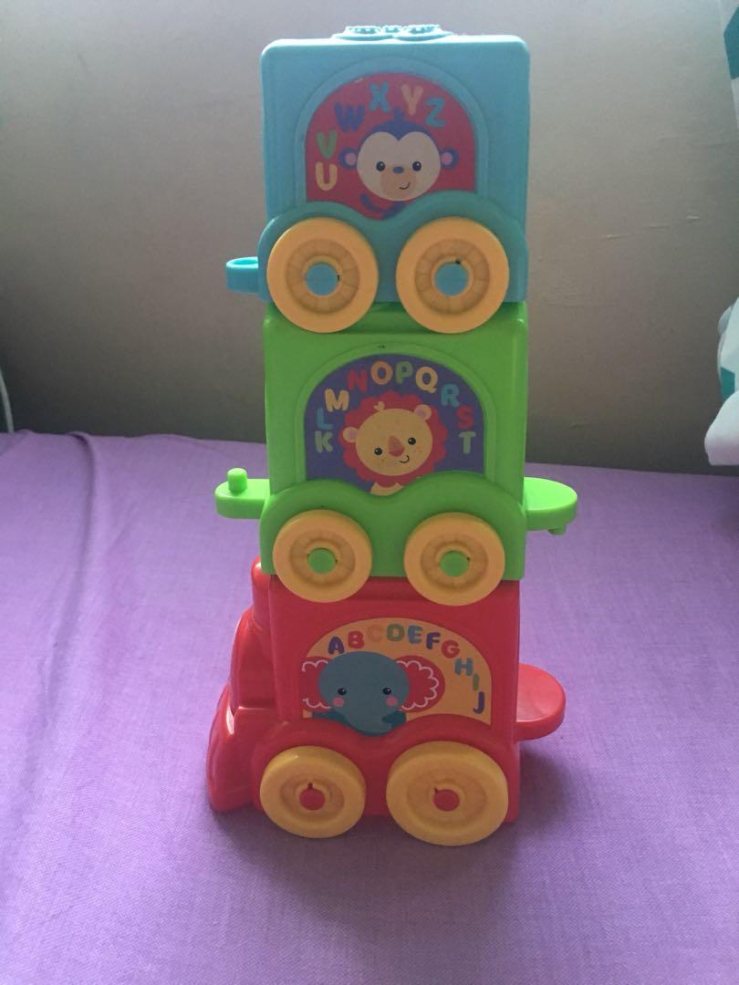 Fisher Price stack and roll toy, Babies & Kids, Infant Playtime on ...