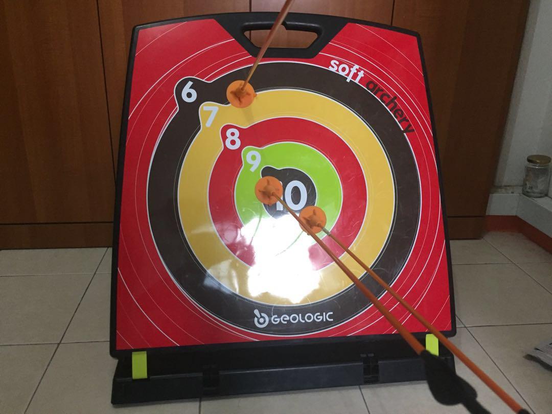 GeoLogic Soft Archery set, Hobbies & Toys, Toys & Games on Carousell