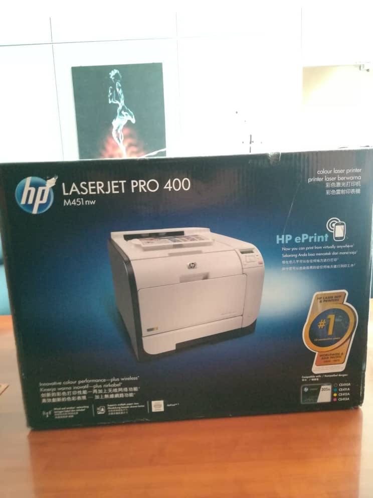 HP Laserjet Pro 400, Computers & Tech, Parts & Accessories, Computer ...