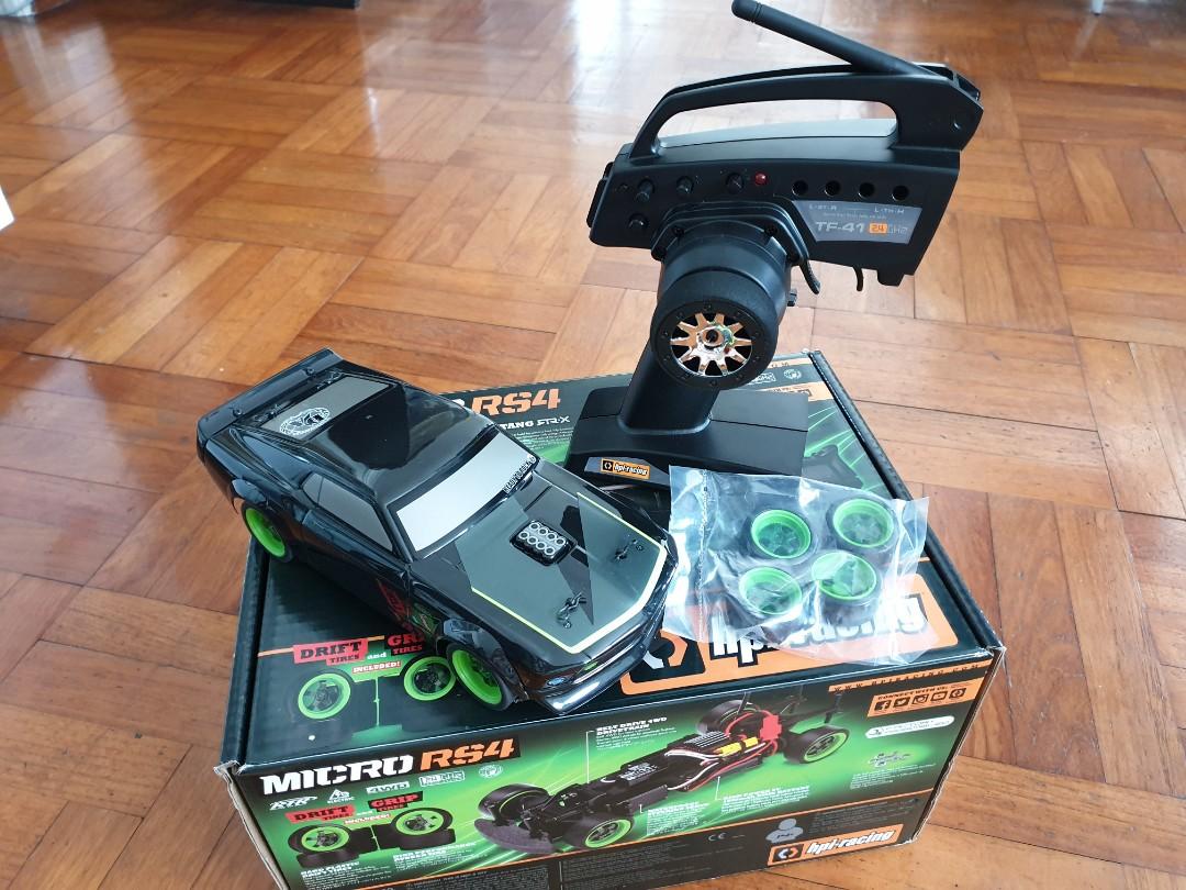 HPI Racing Micro RS4 1969 Ford Mustang STR-X 4WD RC Car, Hobbies & Toys ...