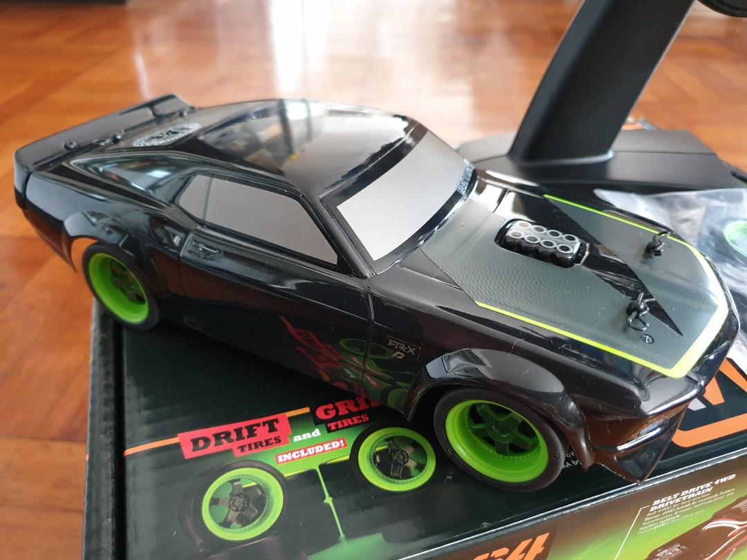 HPI Racing Micro RS4 1969 Ford Mustang STR-X 4WD RC Car, Hobbies & Toys ...