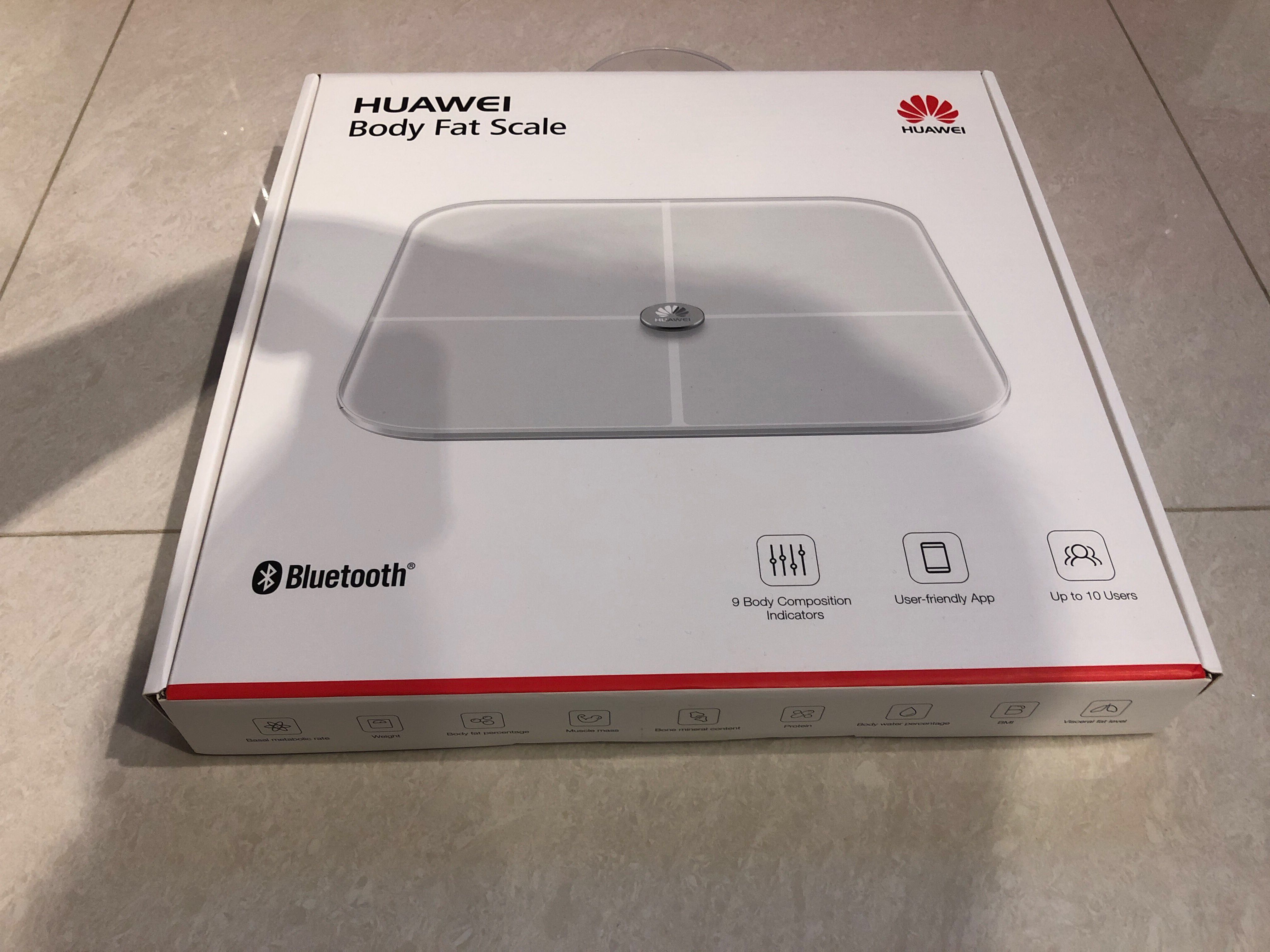 Huawei Body Fat Scale, Health & Nutrition, Health Monitors & Weighing ...