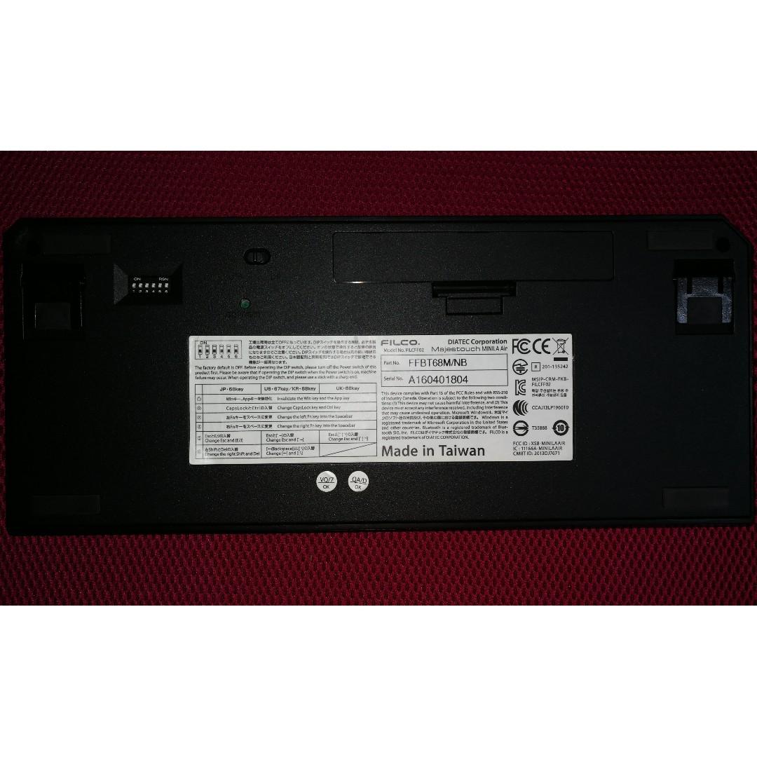 Filco Majestouch 2 Minila compact bluetooth gaming and office ...