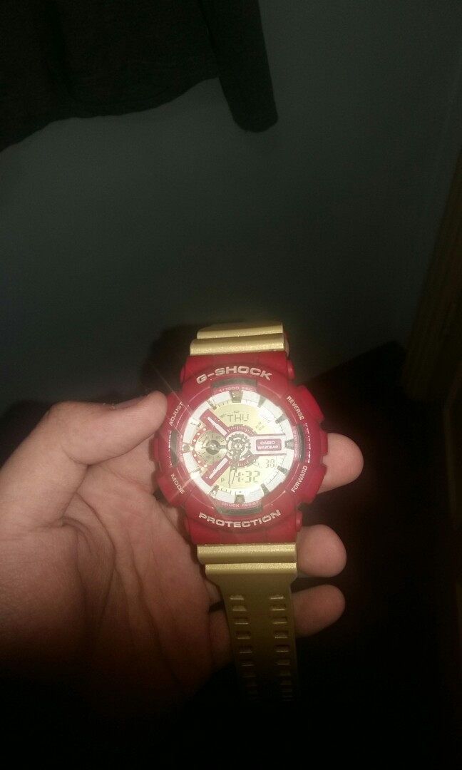 Iron man g shock, Mobile Phones & Gadgets, Wearables & Smart Watches on ...