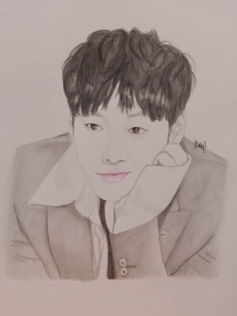 Kim Dong wook 金東旭 fanart drawing, Hobbies & Toys, Memorabilia ...