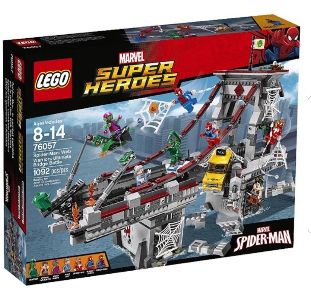 Lego 76057 Spider-Man: Web Warriors Ultimate Bridge Battle, Hobbies & Toys, Toys & Games on ...
