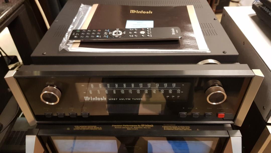 McIntosh MR87 am/FM tuner, Audio, Other Audio Equipment on Carousell