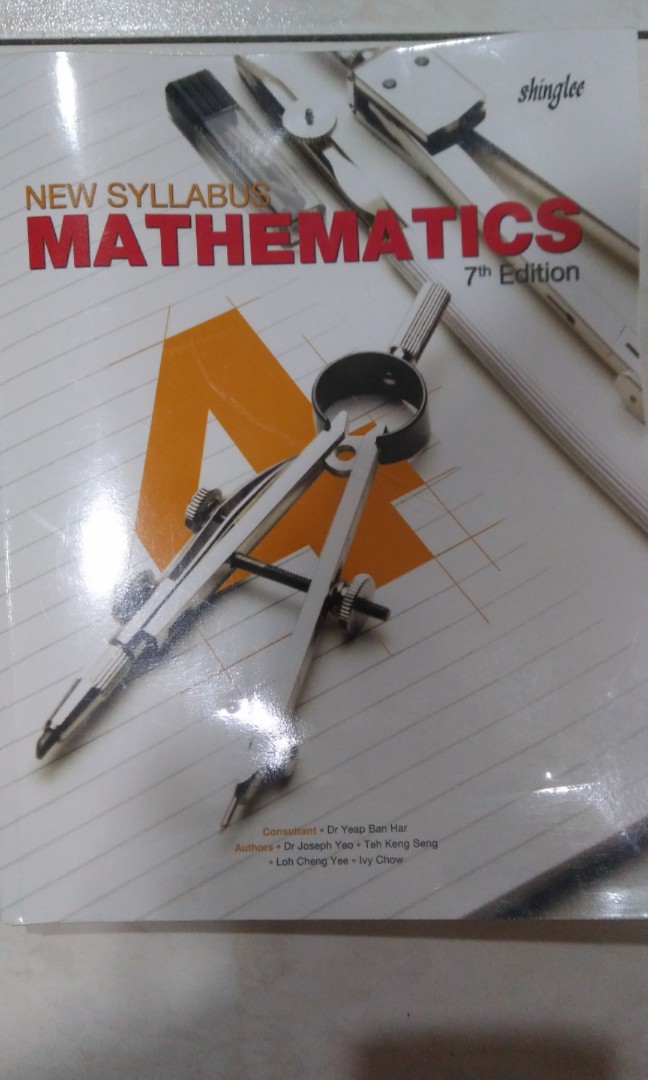 New Syllabus Mathematics 7th Edition Sec 4, Hobbies & Toys, Books ... New Syllabus Mathematics 7th Edition Sec 4, Hobbies & Toys, Books ...