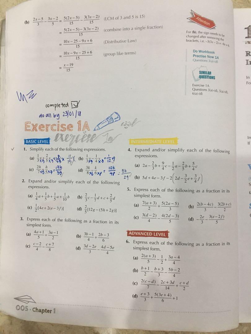 New Syllabus Mathematics, Normal (Academic) Textbook, Hobbies & Toys ...