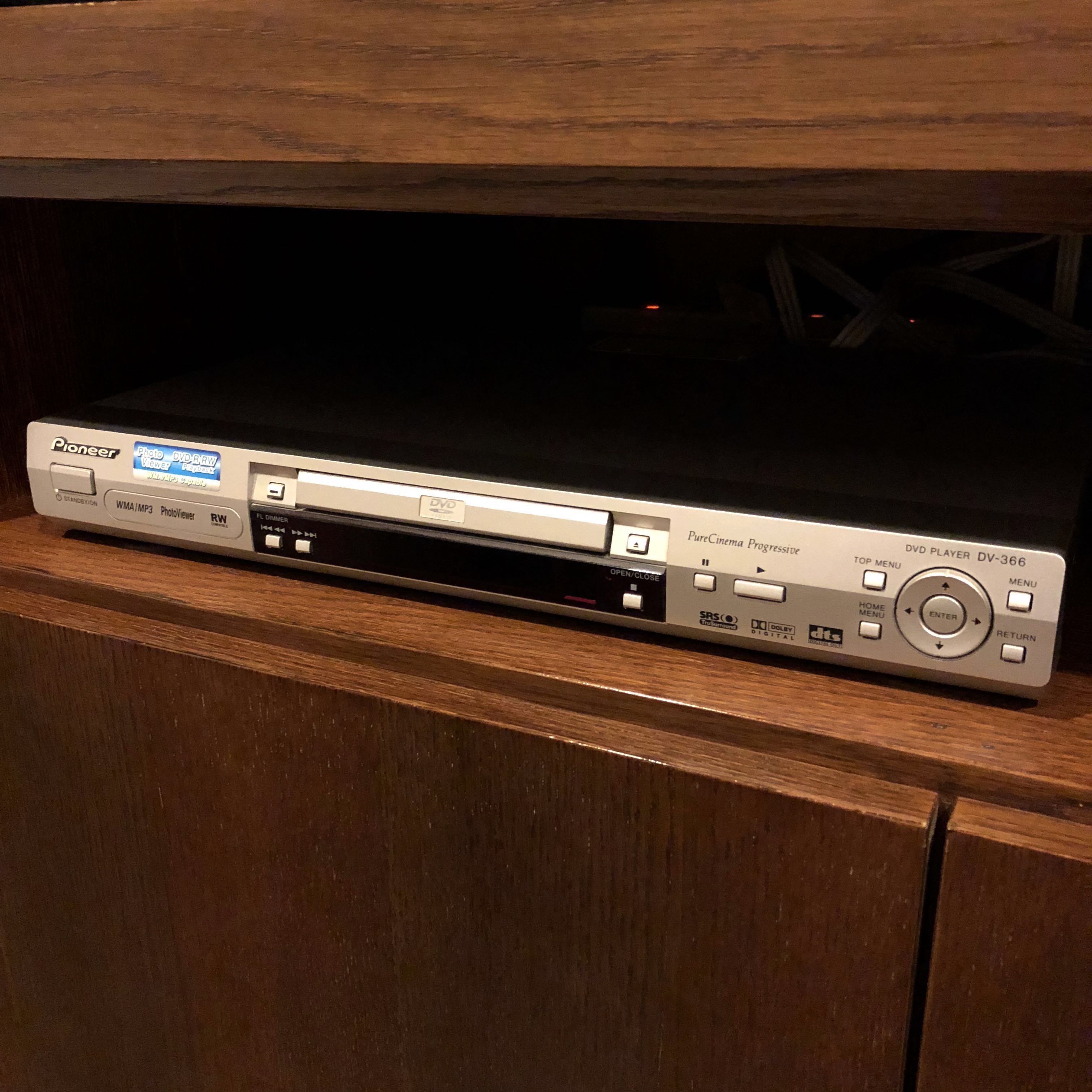 Pioneer DVD Player DV-366, TV & Home Appliances, TV & Entertainment ...