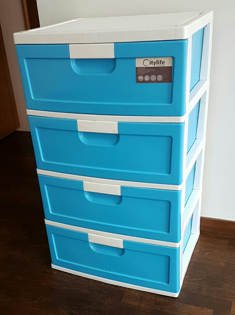 Plastic storage cabinets, Furniture & Home Living, Furniture, Shelves ...
