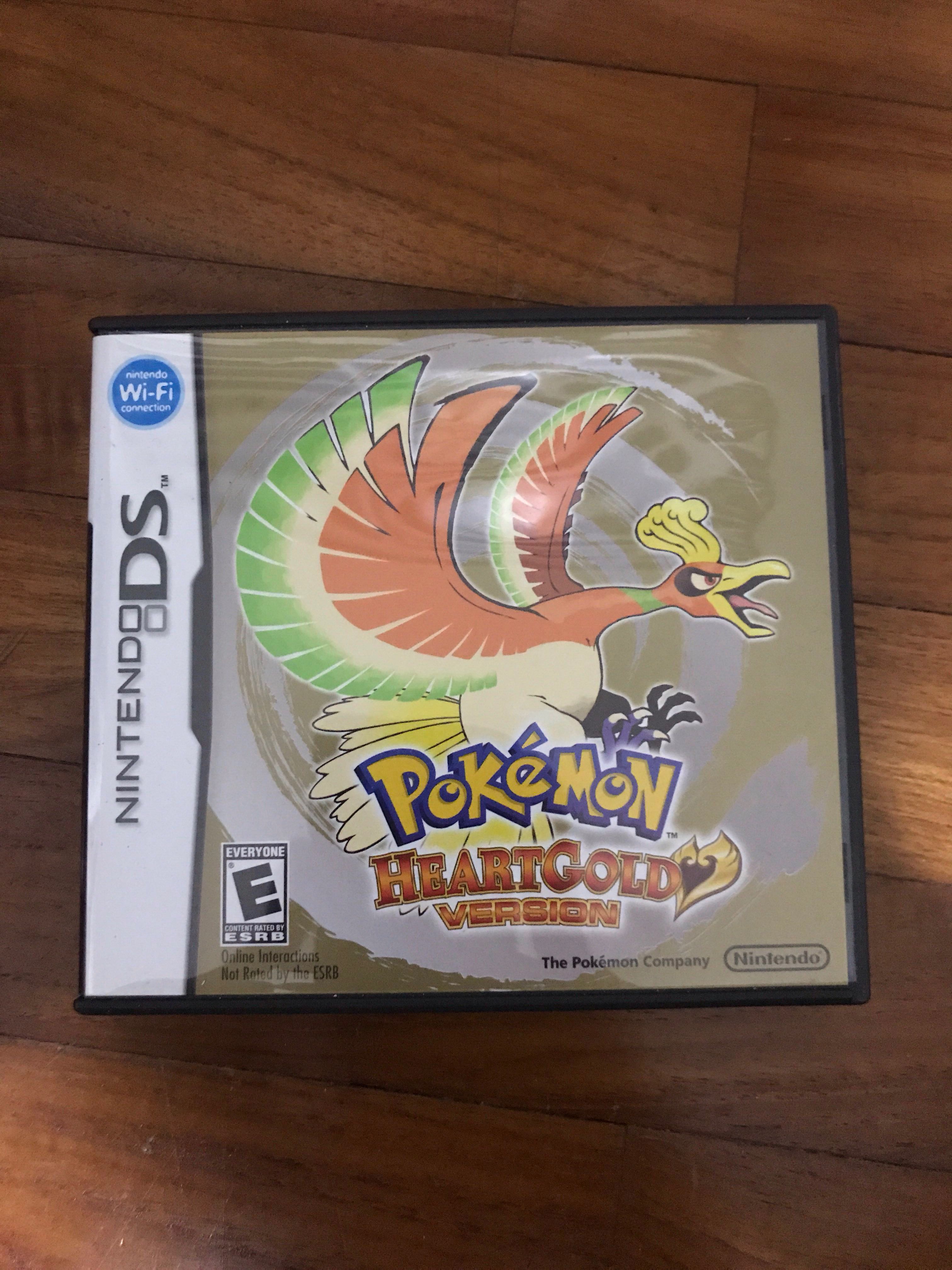 Pokemon HeartGold w Pokewalker, Video Gaming, Video Games, Nintendo on ...