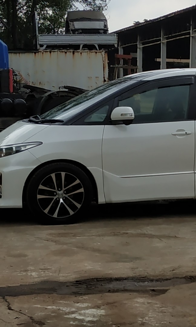 Toyota Estima 18 inch rim only., Car Accessories, Tyres & Rims on Carousell