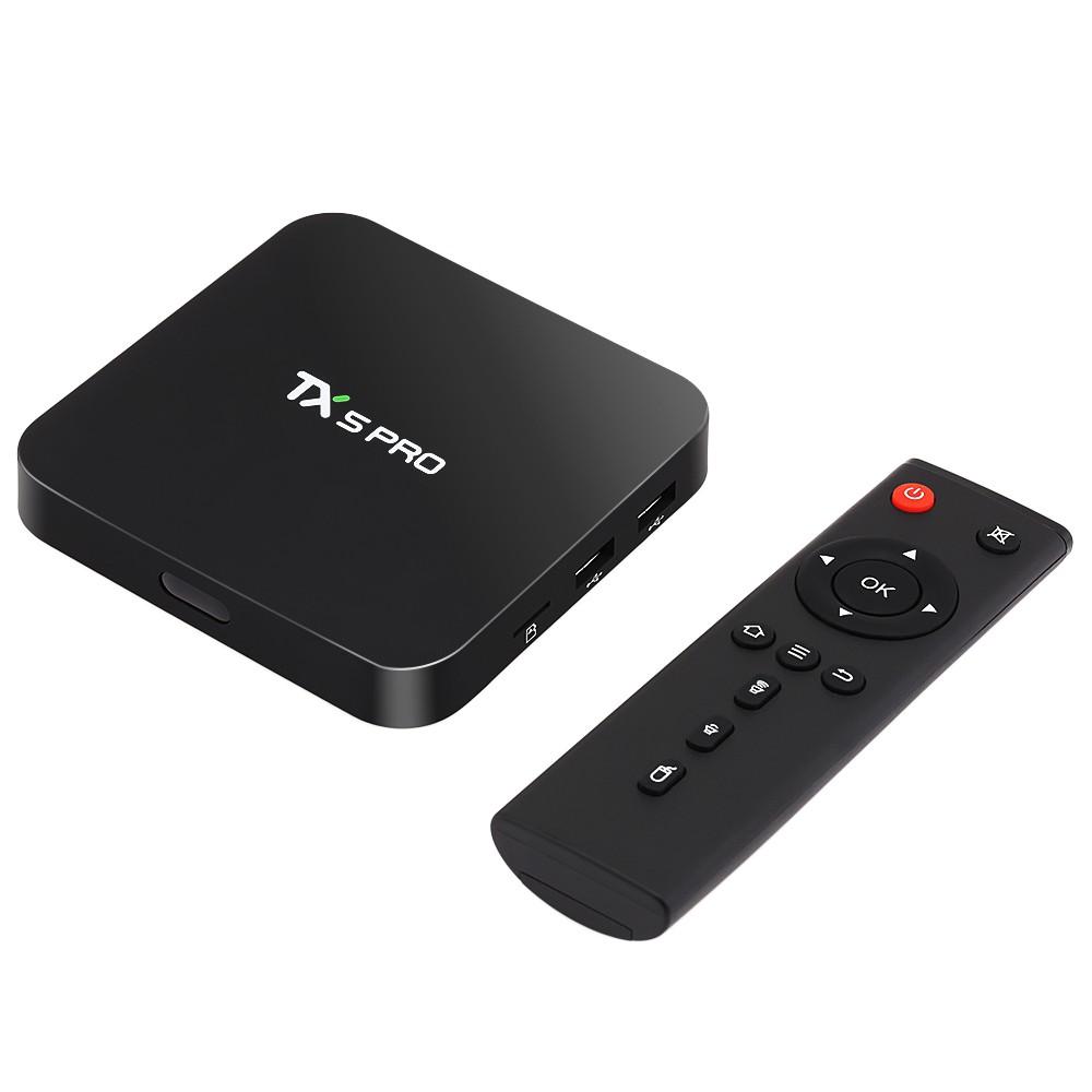 TX5 Pro TV Box Quad Core Amlogic S905X H.265 Android 6.0 2.4G 5.8G Dual ...