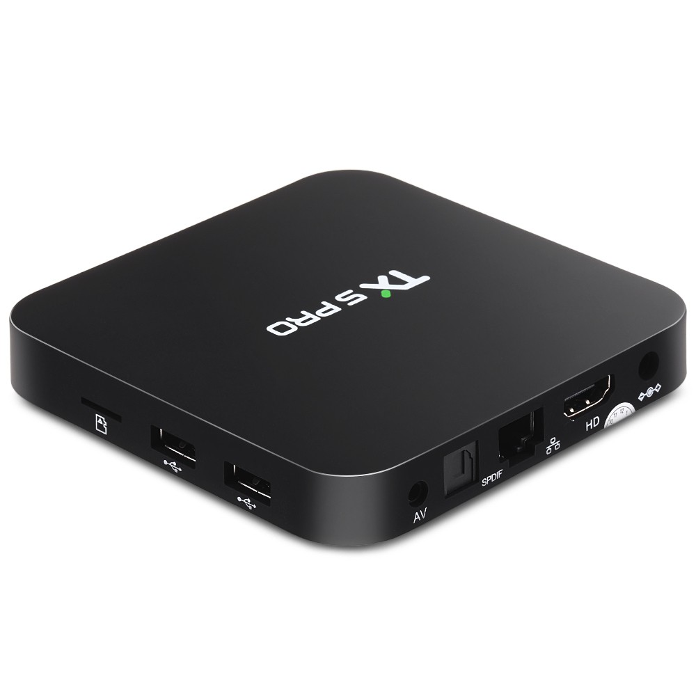 TX5 Pro TV Box Quad Core Amlogic S905X H.265 Android 6.0 2.4G 5.8G Dual ...