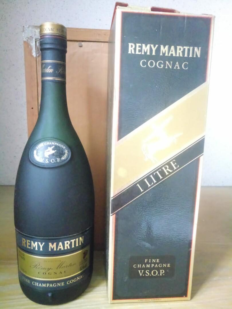 Vintage Remy Martin Cognac Fine Champagne VSOP 1 Litre, Food & Drinks, Alcoholic Beverages on ...