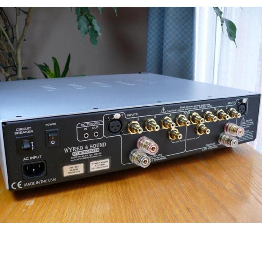 Wyred4sound st 1000 ICE power modules Integrated Amplifier, Audio ...