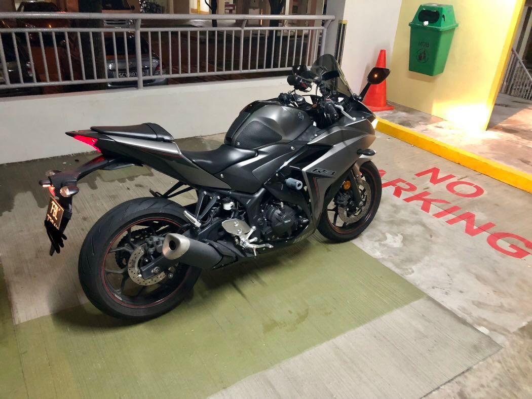 Yamaha YZF R3 matte grey, Motorcycles, Motorcycles for Sale, Class 2A ...